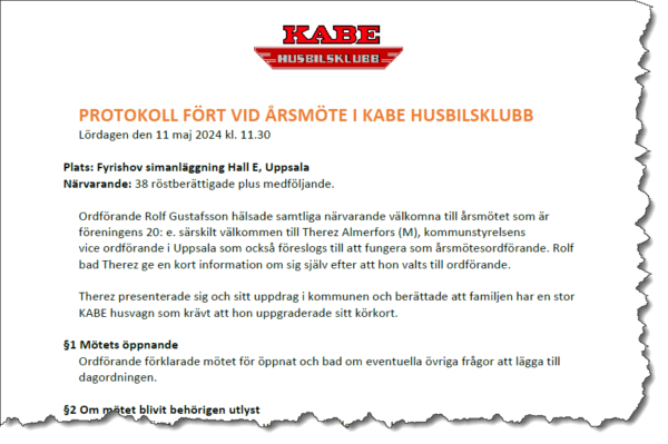 Protokoll från årsmötet 2024-05-11 – KABE Husbilsklubb